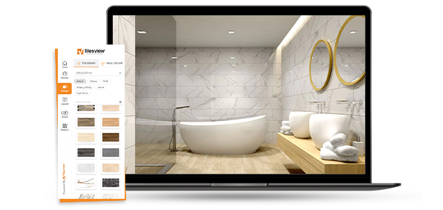 Wall And Floor Tile Visualizer | 3D Visualizer | Tilesview